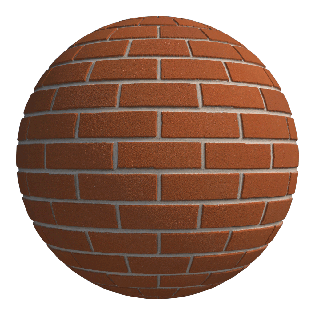 Aston Red Sandfaced Brick Texture Maps – CG Bricks