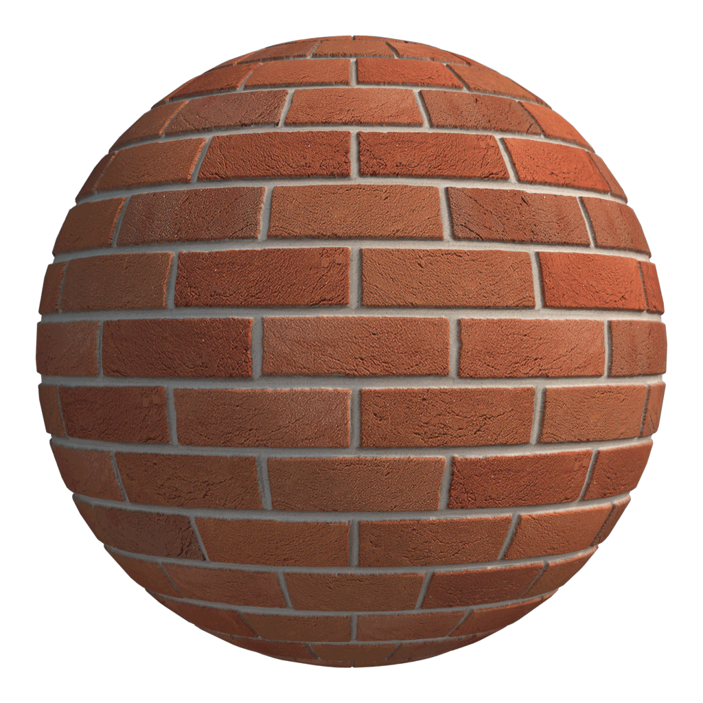Swanage Handmade Light Red Multi Brick Texture Maps – CG Bricks