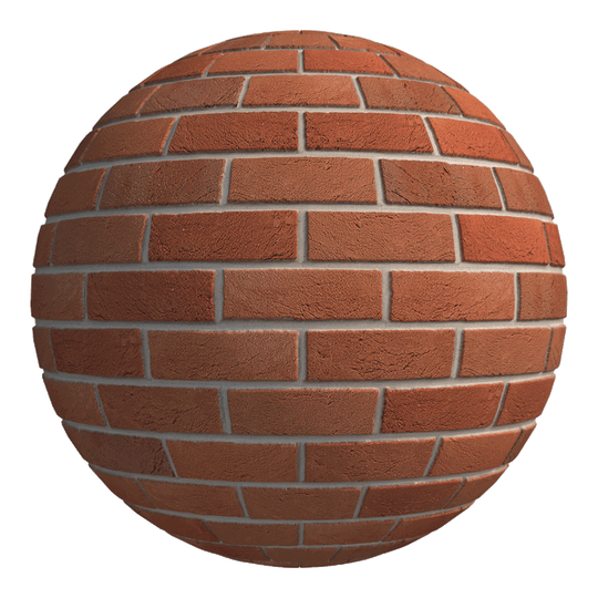 Swanage Handmade Light Red Multi Brick Texture Maps – CG Bricks